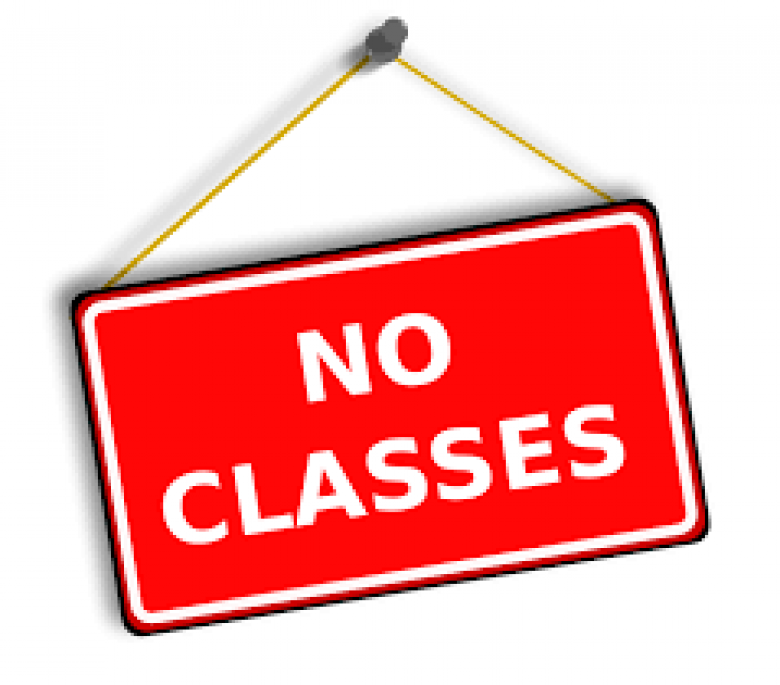 Club del inglés, sábado 24 de noviembre: No classes.